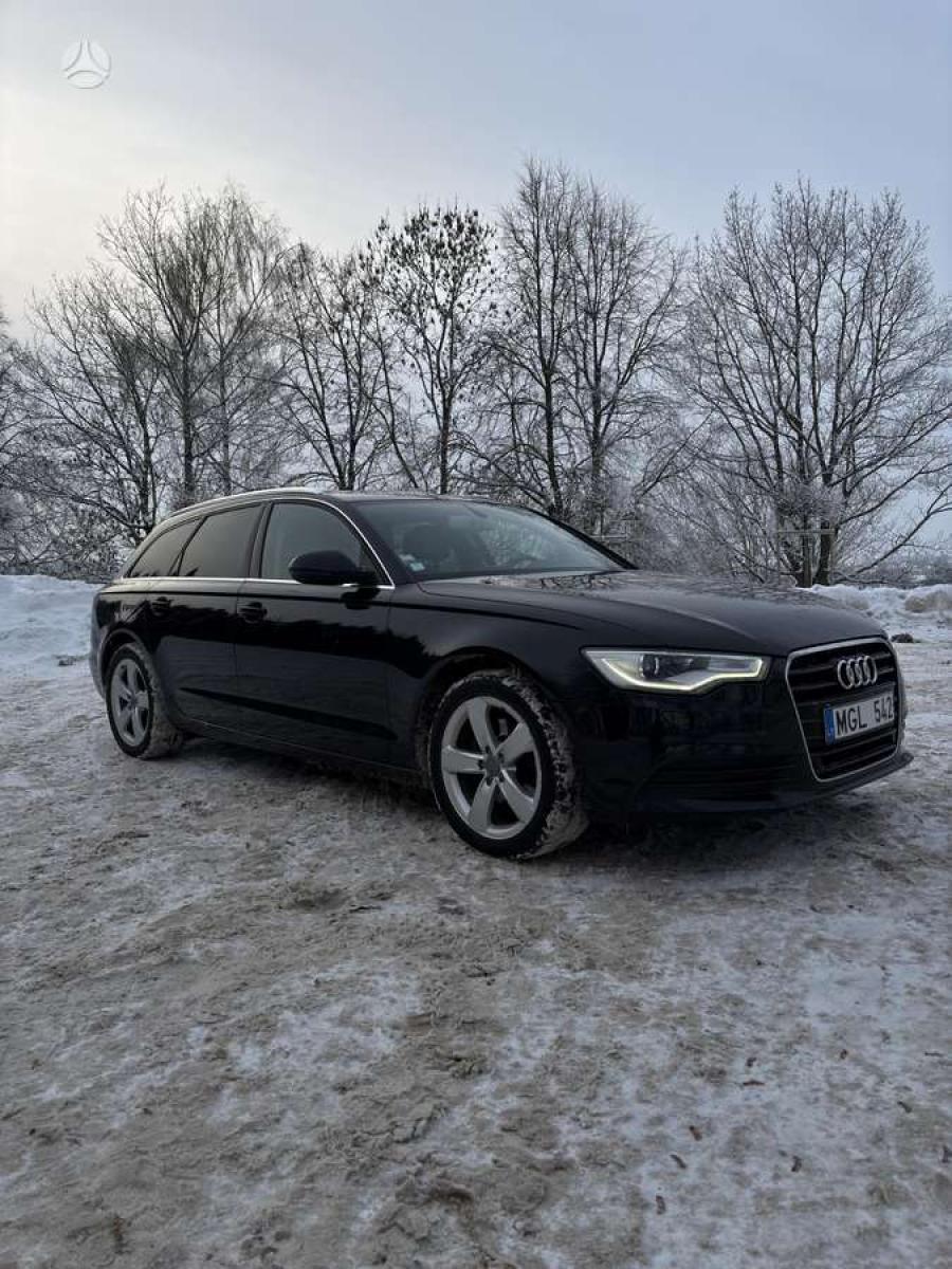 Black Audi A6 2011 in Taurage, with an engine capacity of 2.97 L and mileage of 306 thousand km for 7900 €, photo 1 on AUTOMOTO.COM.LV