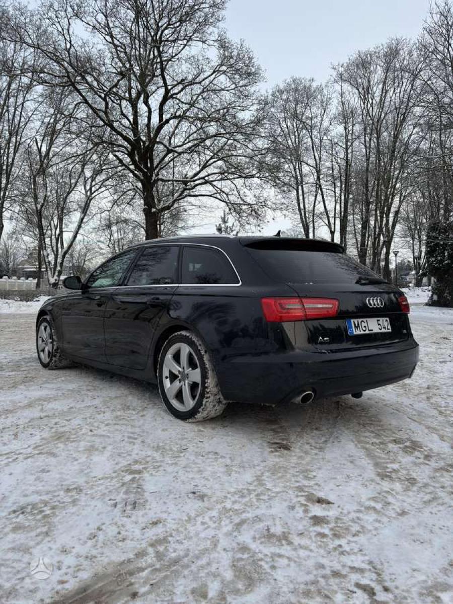 Black Audi A6 2011 in Taurage, with an engine capacity of 2.97 L and mileage of 306 thousand km for 7900 €, photo 4 on AUTOMOTO.COM.LV