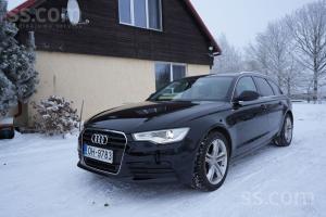 Melns Audi A6 2011 Dobele, ar dzinēja tilpumu 3.00 L un nobraukumu 215 tūkst. km par 8800 €, foto  vietnē AUTOMOTO.COM.LV