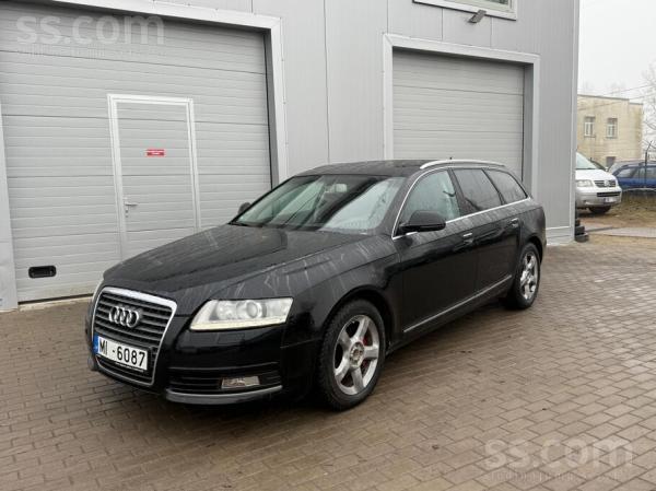 Black Audi A6 2011 in Riga, with an engine capacity of 2.70 L and mileage of 292 thousand km for 4600 €, photo 1 on AUTOMOTO.COM.LV