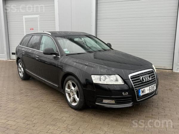 Black Audi A6 2011 in Riga, with an engine capacity of 2.70 L and mileage of 292 thousand km for 4600 €, photo 3 on AUTOMOTO.COM.LV