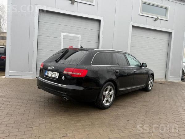 Black Audi A6 2011 in Riga, with an engine capacity of 2.70 L and mileage of 292 thousand km for 4600 €, photo 5 on AUTOMOTO.COM.LV