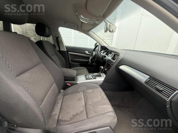 Black Audi A6 2011 in Riga, with an engine capacity of 2.70 L and mileage of 292 thousand km for 4600 €, photo 7 on AUTOMOTO.COM.LV