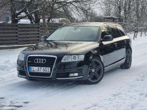 Melns Audi A6 2011 Viļņa, ar dzinēja tilpumu 2.97 L un nobraukumu 307 tūkst. km par 7450 €, foto  vietnē AUTOMOTO.COM.LV