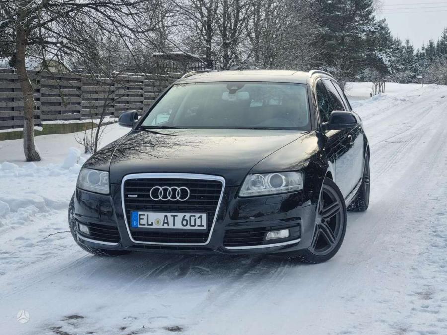 Black Audi A6 2011 in Vilnius, with an engine capacity of 2.97 L and mileage of 307 thousand km for 7450 €, photo 2 on AUTOMOTO.COM.LV