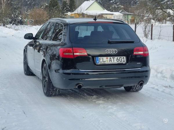 Black Audi A6 2011 in Vilnius, with an engine capacity of 2.97 L and mileage of 307 thousand km for 7450 €, photo 6 on AUTOMOTO.COM.LV