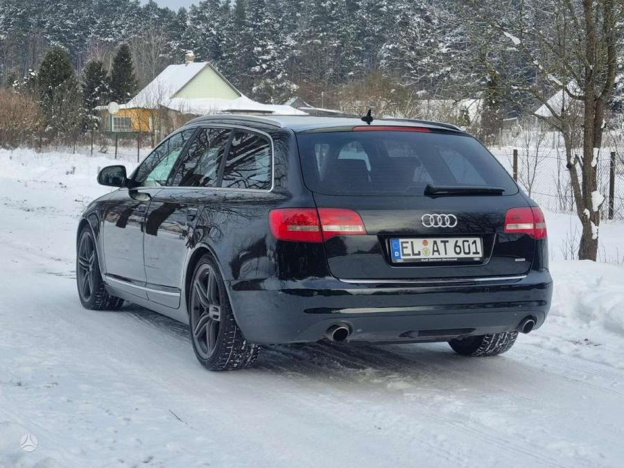 Black Audi A6 2011 in Vilnius, with an engine capacity of 2.97 L and mileage of 307 thousand km for 7450 €, photo 7 on AUTOMOTO.COM.LV