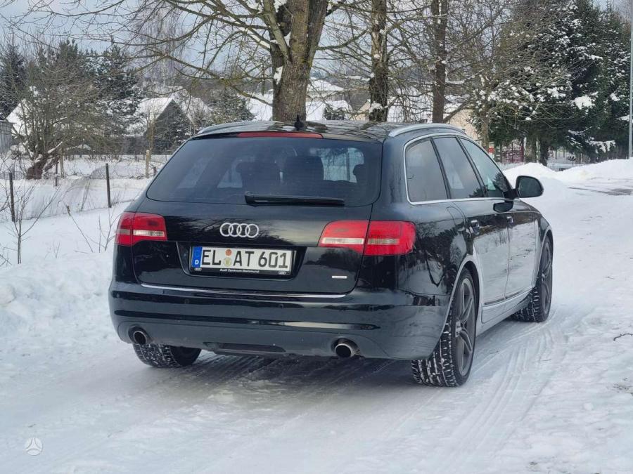 Black Audi A6 2011 in Vilnius, with an engine capacity of 2.97 L and mileage of 307 thousand km for 7450 €, photo 9 on AUTOMOTO.COM.LV