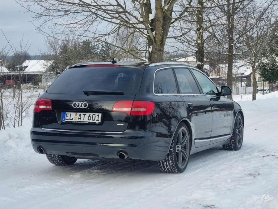 Black Audi A6 2011 in Vilnius, with an engine capacity of 2.97 L and mileage of 307 thousand km for 7450 €, photo 10 on AUTOMOTO.COM.LV