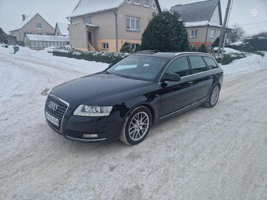 Black Audi A6 2011 in Raseiniai, with an engine capacity of 2.70 L and mileage of 266 thousand km for 6100 €, photo 2 on AUTOMOTO.COM.LV
