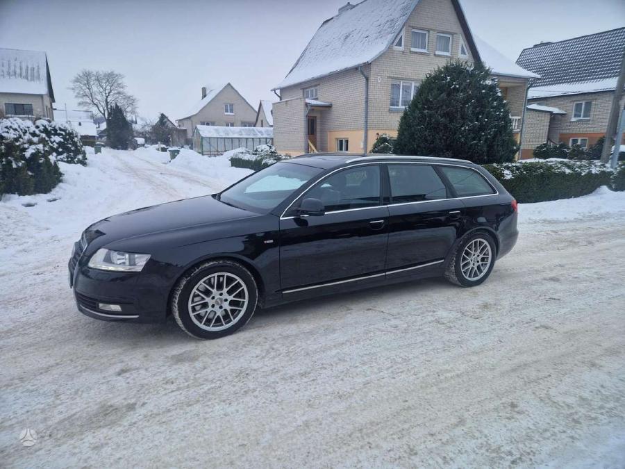 Black Audi A6 2011 in Raseiniai, with an engine capacity of 2.70 L and mileage of 266 thousand km for 6100 €, photo 4 on AUTOMOTO.COM.LV