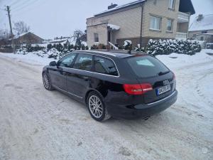 Black Audi A6 2011 in Raseiniai, with an engine capacity of 2.70 L and mileage of 266 thousand km for 6100 €, photo 6 on AUTOMOTO.COM.LV
