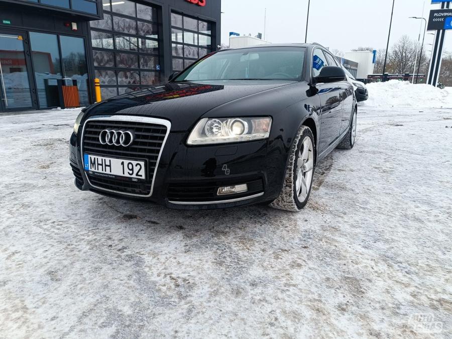 Black Audi A6 2011 in Panevezys, with an engine capacity of 2.00 L and mileage of 350 thousand km for 4800 €, photo 1 on AUTOMOTO.COM.LV