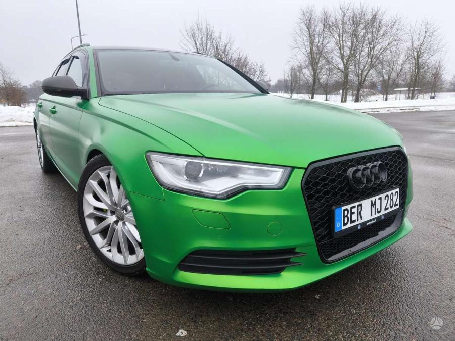 Melns Audi A6 2011 Viļņa, ar dzinēja tilpumu 2.97 L un nobraukumu 285 tūkst. km par 9600 €, foto 3 vietnē AUTOMOTO.COM.LV