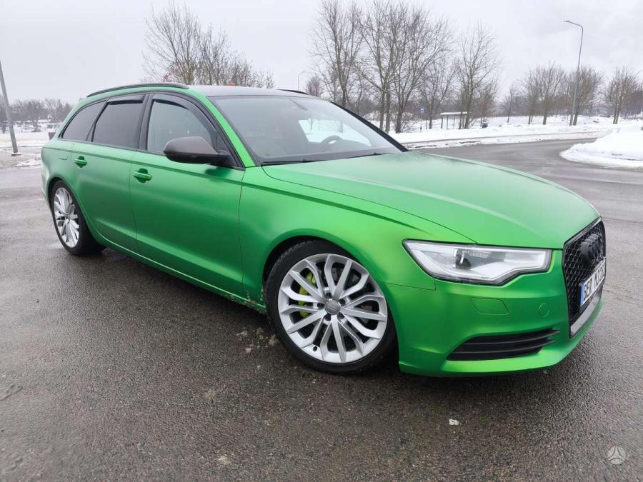 Melns Audi A6 2011 Viļņa, ar dzinēja tilpumu 2.97 L un nobraukumu 285 tūkst. km par 9600 €, foto 4 vietnē AUTOMOTO.COM.LV
