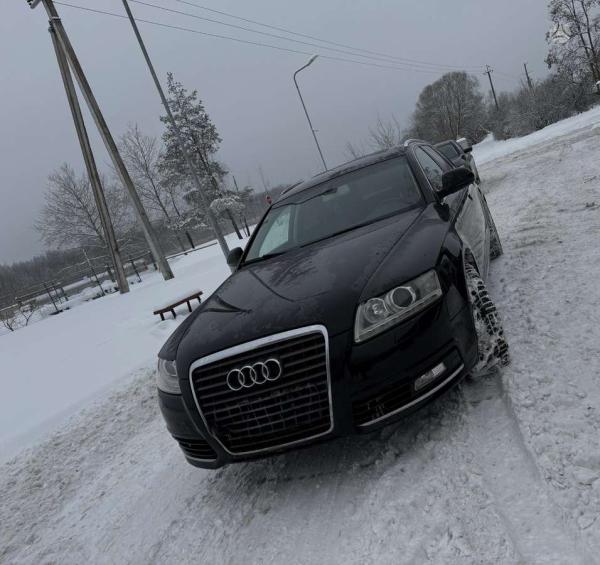 Black Audi A6 2011 in Jurbarkas, with an engine capacity of 1.97 L and mileage of 427 thousand km for 3100 €, photo 2 on AUTOMOTO.COM.LV