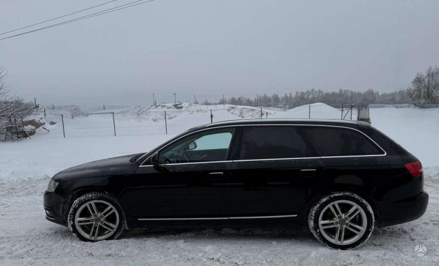 Black Audi A6 2011 in Jurbarkas, with an engine capacity of 1.97 L and mileage of 427 thousand km for 3100 €, photo 5 on AUTOMOTO.COM.LV