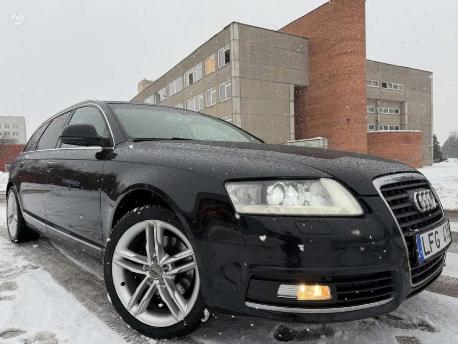 Black Audi A6 2011 in Kaunas, with an engine capacity of 1.97 L and mileage of 398 thousand km for 4950 €, photo 2 on AUTOMOTO.COM.LV