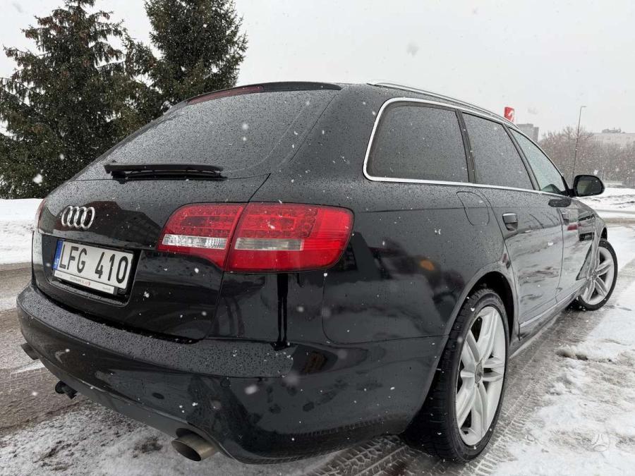 Black Audi A6 2011 in Kaunas, with an engine capacity of 1.97 L and mileage of 398 thousand km for 4950 €, photo 4 on AUTOMOTO.COM.LV