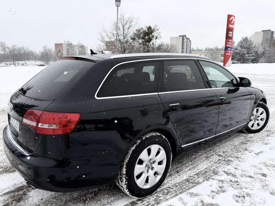 Black Audi A6 2011 in Kaunas, with an engine capacity of 1.97 L and mileage of 400 thousand km for 4750 €, photo 5 on AUTOMOTO.COM.LV