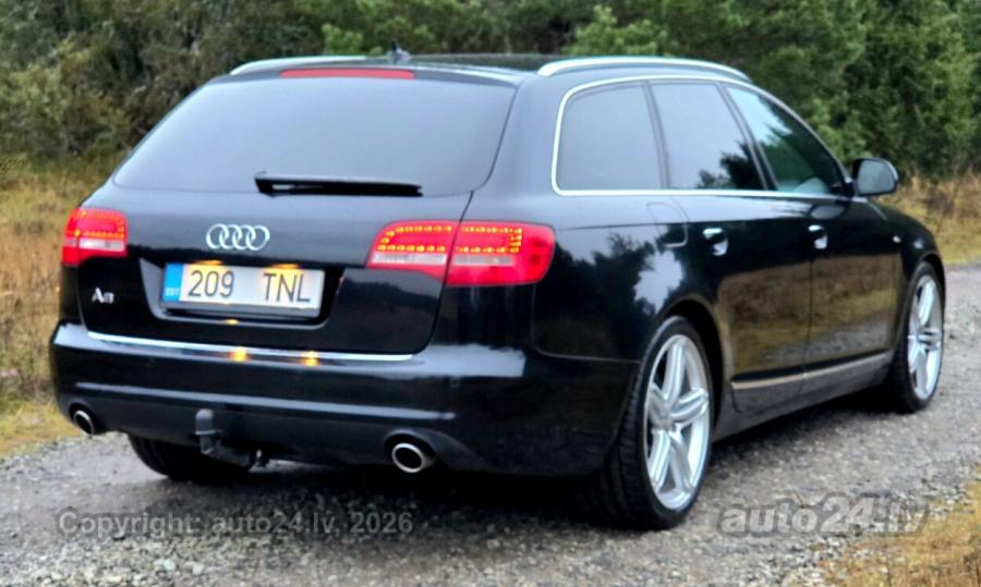 Black Audi A6 2011 in Tallinn, with an engine capacity of 2.70 L and mileage of 313 thousand km for 6990 €, photo 2 on AUTOMOTO.COM.LV