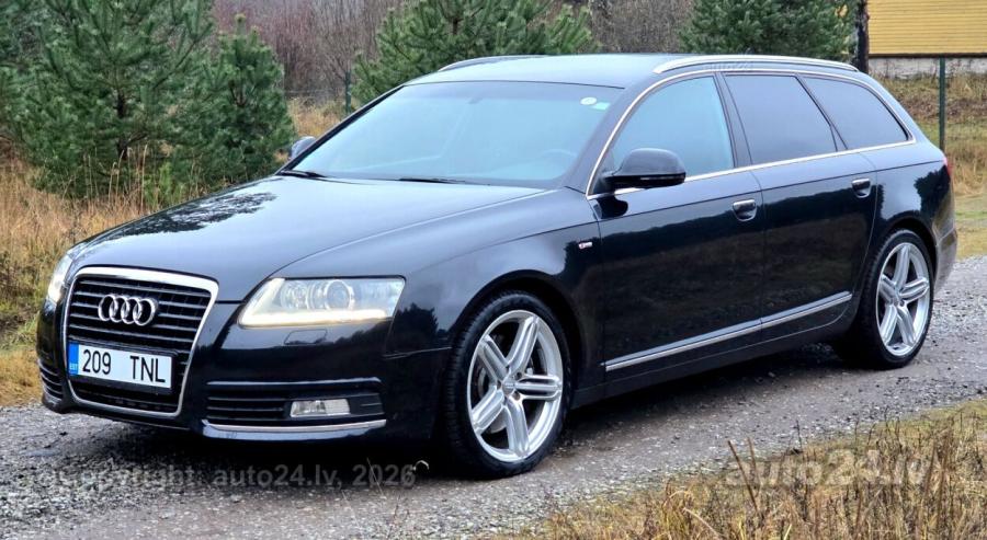 Black Audi A6 2011 in Tallinn, with an engine capacity of 2.70 L and mileage of 313 thousand km for 6990 €, photo 4 on AUTOMOTO.COM.LV