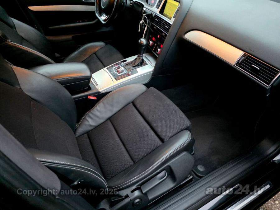 Black Audi A6 2011 in Tallinn, with an engine capacity of 2.70 L and mileage of 313 thousand km for 6990 €, photo 7 on AUTOMOTO.COM.LV