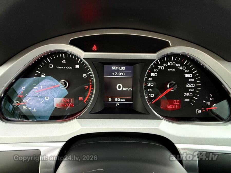 Black Audi A6 2011 in Tartu, with an engine capacity of 2.00 L and mileage of 151 thousand km for 7299 €, photo 7 on AUTOMOTO.COM.LV