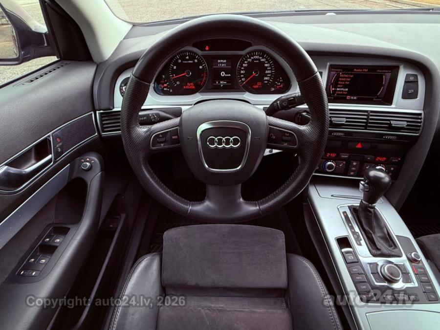 Black Audi A6 2011 in Tartu, with an engine capacity of 2.00 L and mileage of 151 thousand km for 7299 €, photo 8 on AUTOMOTO.COM.LV