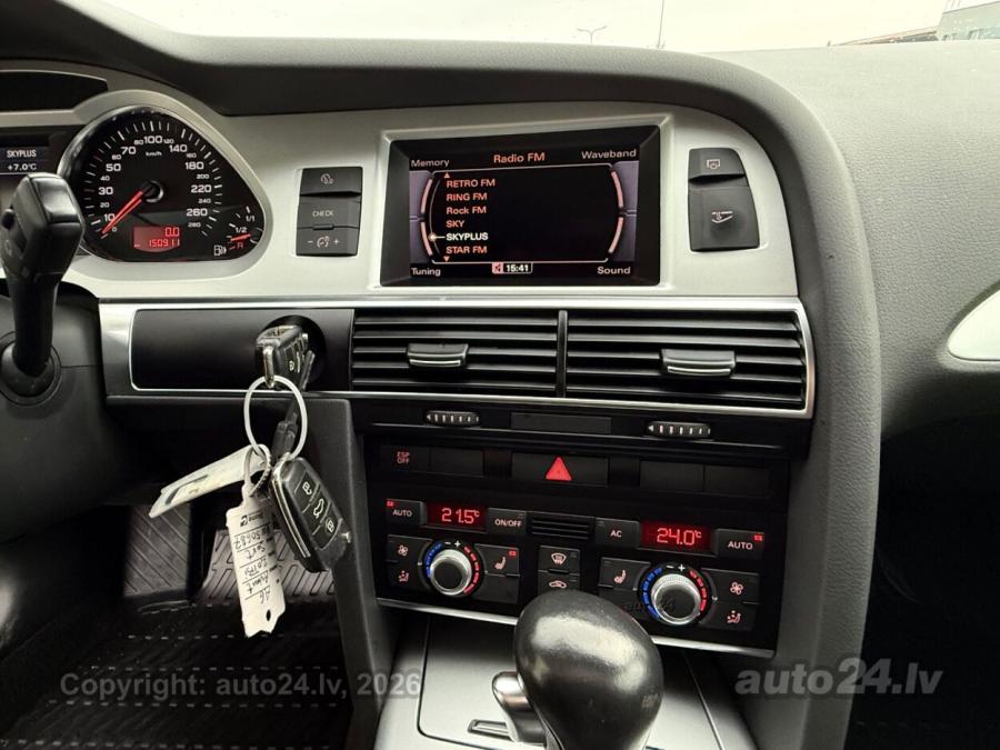 Black Audi A6 2011 in Tartu, with an engine capacity of 2.00 L and mileage of 151 thousand km for 7299 €, photo 9 on AUTOMOTO.COM.LV