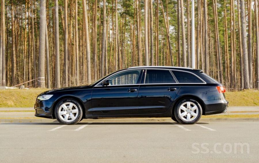 Black Audi A6 2011 in Riga, with an engine capacity of 3.00 L and mileage of 285 thousand km for 8990 €, photo 5 on AUTOMOTO.COM.LV