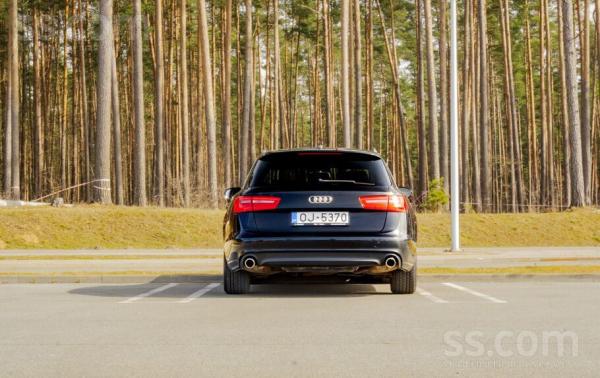Black Audi A6 2011 in Riga, with an engine capacity of 3.00 L and mileage of 285 thousand km for 8990 €, photo 7 on AUTOMOTO.COM.LV