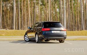 Black Audi A6 2011 in Riga, with an engine capacity of 3.00 L and mileage of 285 thousand km for 8990 €, photo 8 on AUTOMOTO.COM.LV