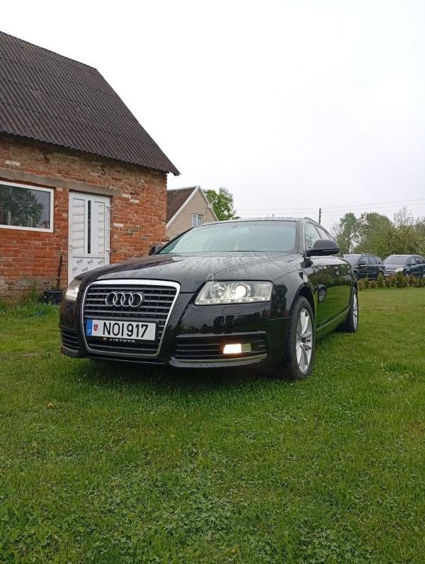 Black Audi A6 2011 in Pasvalys, with an engine capacity of 2.00 L and mileage of 300 thousand km for 5200 €, photo 1 on AUTOMOTO.COM.LV