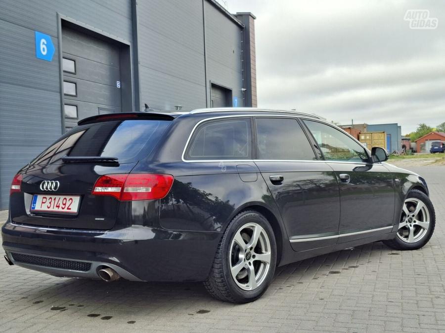 Black Audi A6 2011 in Silute, with an engine capacity of 3.00 L and mileage of 344 thousand km for 5900 €, photo 5 on AUTOMOTO.COM.LV