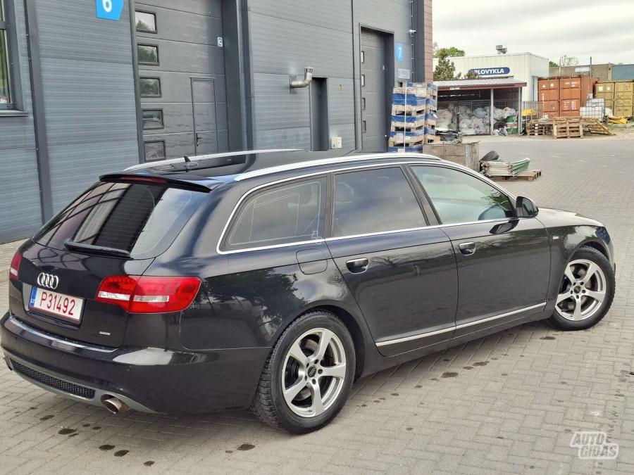 Black Audi A6 2011 in Silute, with an engine capacity of 3.00 L and mileage of 344 thousand km for 5900 €, photo 10 on AUTOMOTO.COM.LV