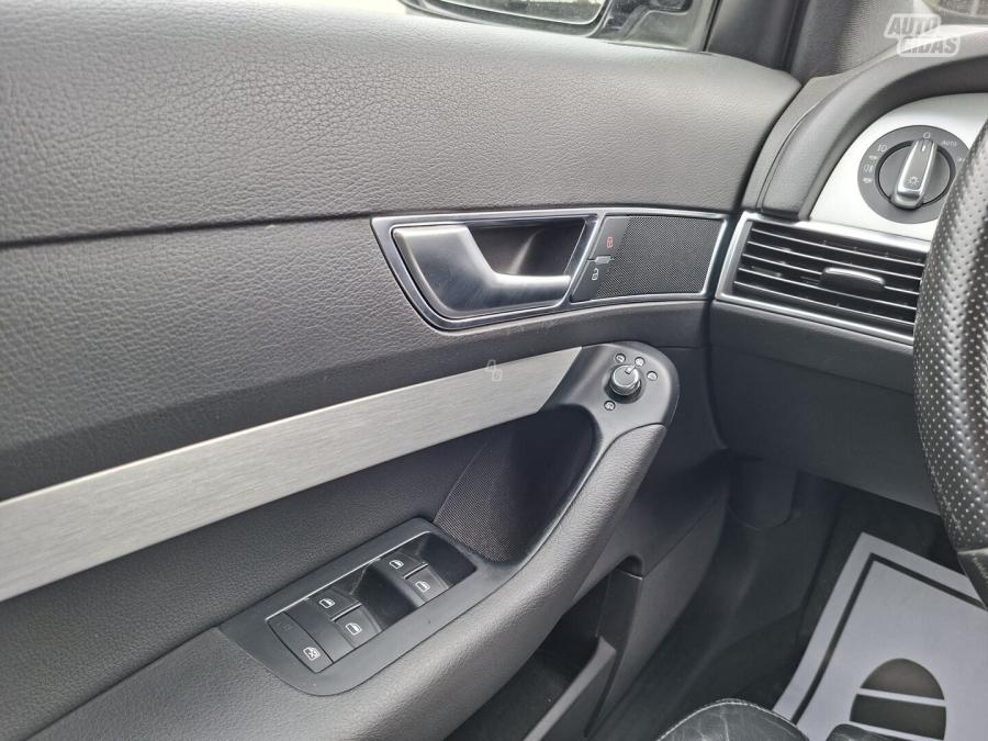 Black Audi A6 2011 in Silute, with an engine capacity of 3.00 L and mileage of 344 thousand km for 5900 €, photo 18 on AUTOMOTO.COM.LV