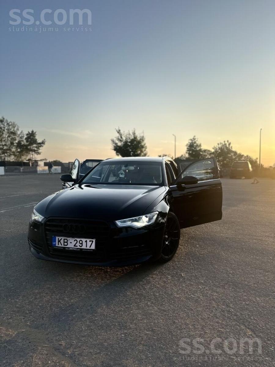 Black Audi A6 2011 in Riga, with an engine capacity of 3.00 L and mileage of 291 thousand km for 6750 €, photo 1 on AUTOMOTO.COM.LV