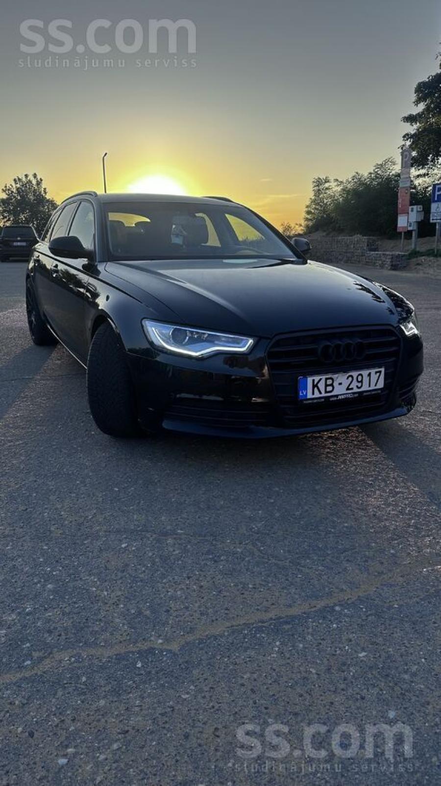Black Audi A6 2011 in Riga, with an engine capacity of 3.00 L and mileage of 291 thousand km for 6750 €, photo 6 on AUTOMOTO.COM.LV