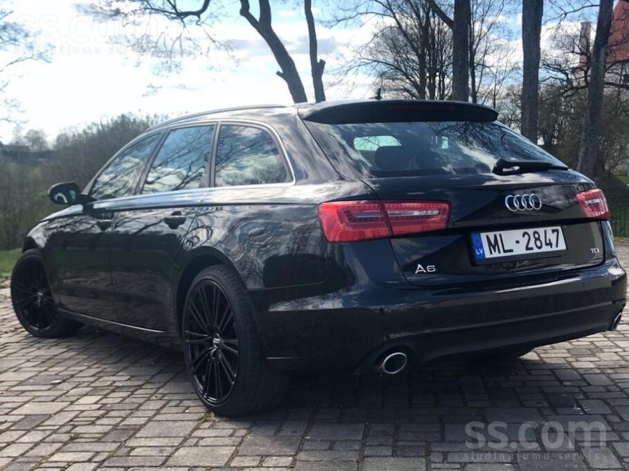 Black Audi A6 2011 in Bauska, with an engine capacity of 3.00 L and mileage of 290 thousand km for 9700 €, photo 4 on AUTOMOTO.COM.LV