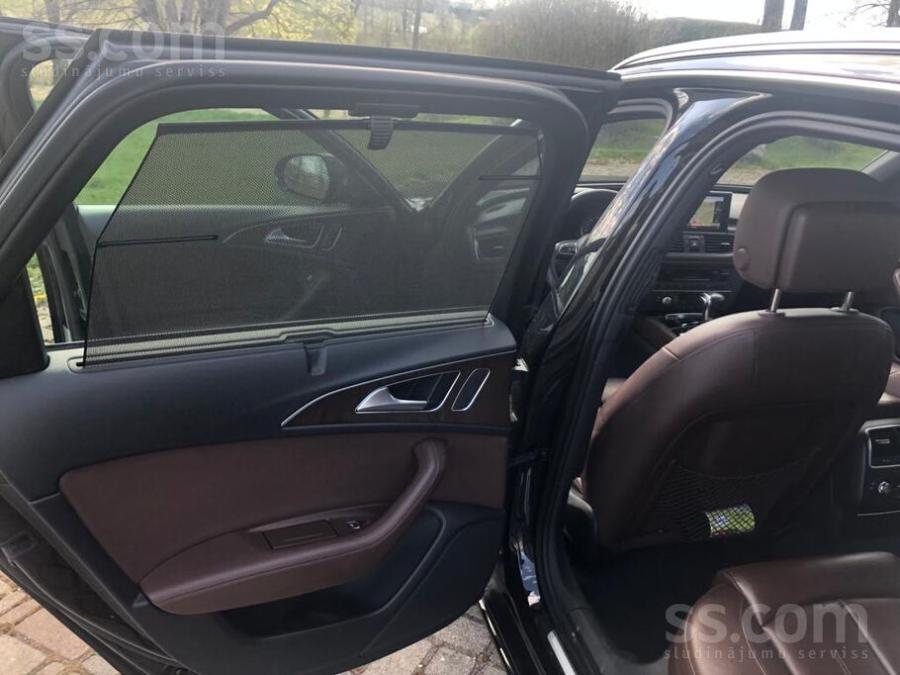 Black Audi A6 2011 in Bauska, with an engine capacity of 3.00 L and mileage of 290 thousand km for 9700 €, photo 7 on AUTOMOTO.COM.LV