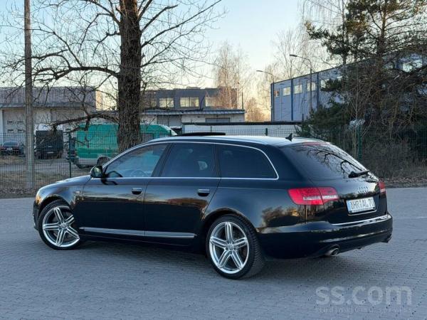 Black Audi A6 2011 in Riga, with an engine capacity of 2.70 L and mileage of 0 thousand km for 6550 €, photo 4 on AUTOMOTO.COM.LV