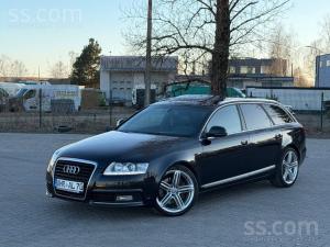 Black Audi A6 2011 in Riga, with an engine capacity of 2.70 L and mileage of 0 thousand km for 6550 €, photo 6 on AUTOMOTO.COM.LV