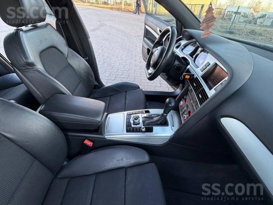 Black Audi A6 2011 in Riga, with an engine capacity of 2.70 L and mileage of 0 thousand km for 6550 €, photo 27 on AUTOMOTO.COM.LV