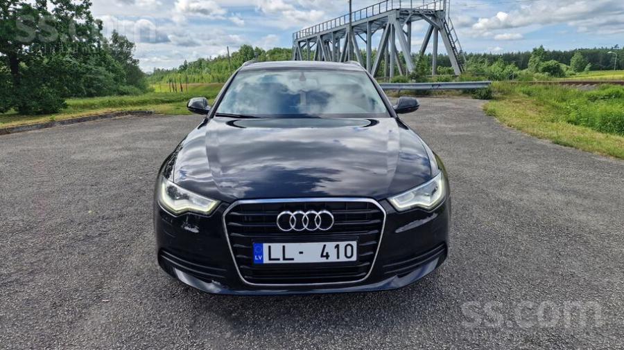 Melns Audi A6 2011 Bauska, ar dzinēja tilpumu 3.00 L un nobraukumu 318 tūkst. km par 9890 €, foto 3 vietnē AUTOMOTO.COM.LV