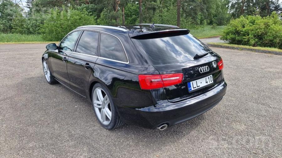 Melns Audi A6 2011 Bauska, ar dzinēja tilpumu 3.00 L un nobraukumu 318 tūkst. km par 9890 €, foto 8 vietnē AUTOMOTO.COM.LV