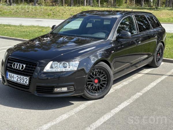 Melns Audi A6 2011 Rīga, ar dzinēja tilpumu 3.00 L un nobraukumu 306 tūkst. km par 7700 €, foto 1 vietnē AUTOMOTO.COM.LV