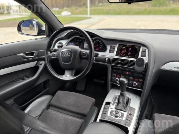 Black Audi A6 2011 in Riga, with an engine capacity of 3.00 L and mileage of 306 thousand km for 7700 €, photo 10 on AUTOMOTO.COM.LV