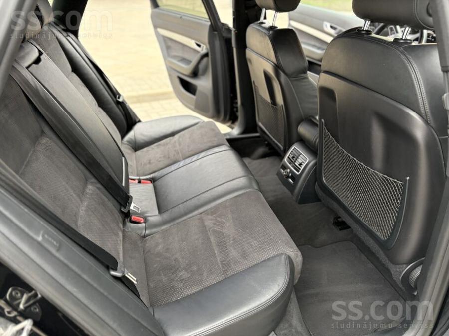 Black Audi A6 2011 in Riga, with an engine capacity of 3.00 L and mileage of 306 thousand km for 7700 €, photo 17 on AUTOMOTO.COM.LV