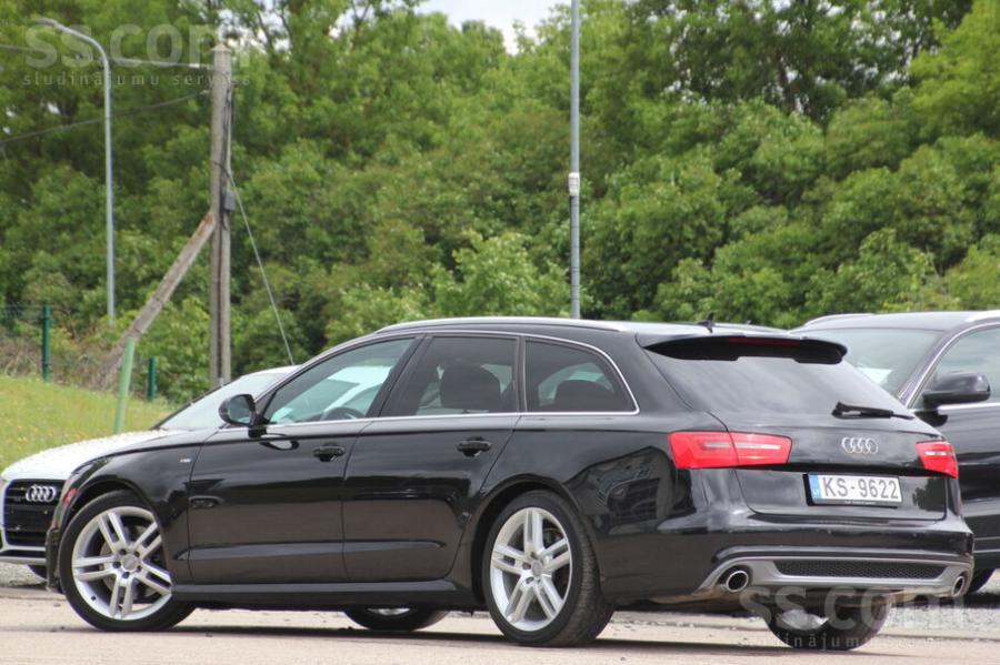 Black Audi A6 2011 in Tukums, with an engine capacity of 3.00 L and mileage of 347 thousand km for 7990 €, photo 4 on AUTOMOTO.COM.LV